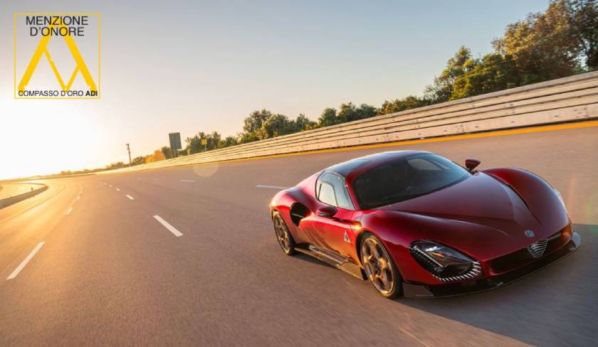 L’Alfa Romeo 33 Stradale distinguée au Compasso d’Oro ADI pour son design